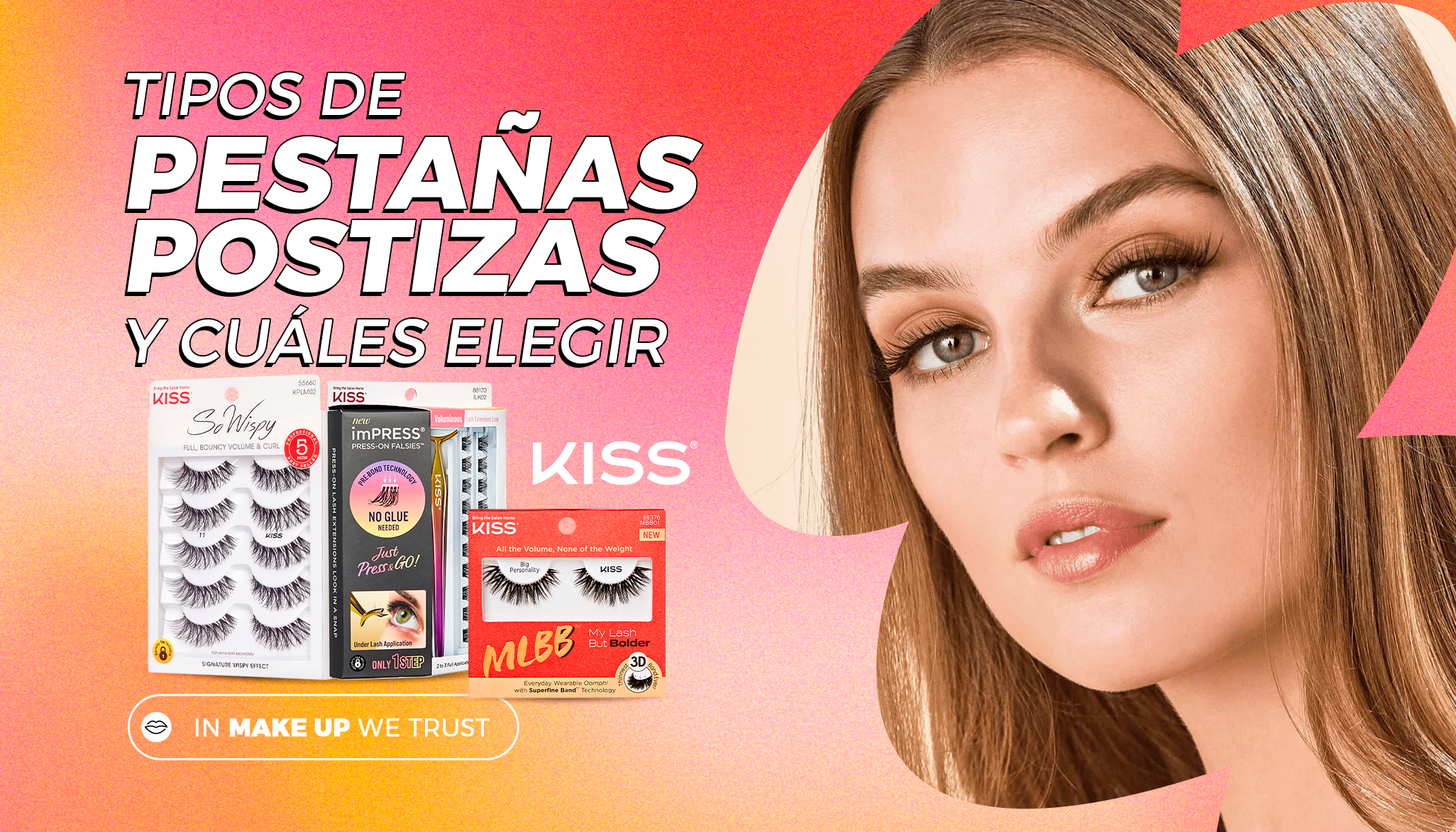 Guía para elegir pestañas postizas